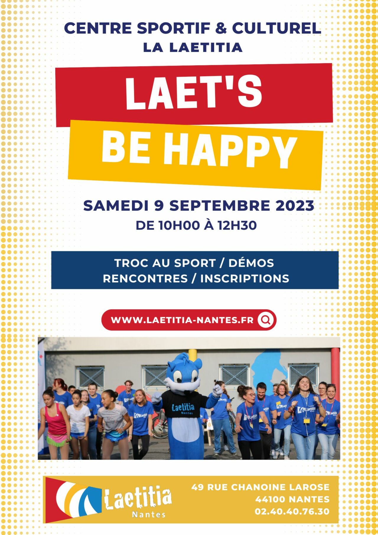 CSC Laetitia Nantes – Laet's be Happy
